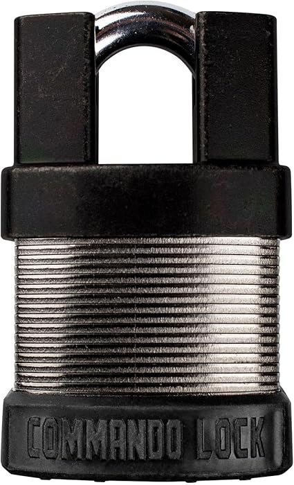 Commando Lock Total Guard High Security iCHANGE Shrouded Padlock with ...