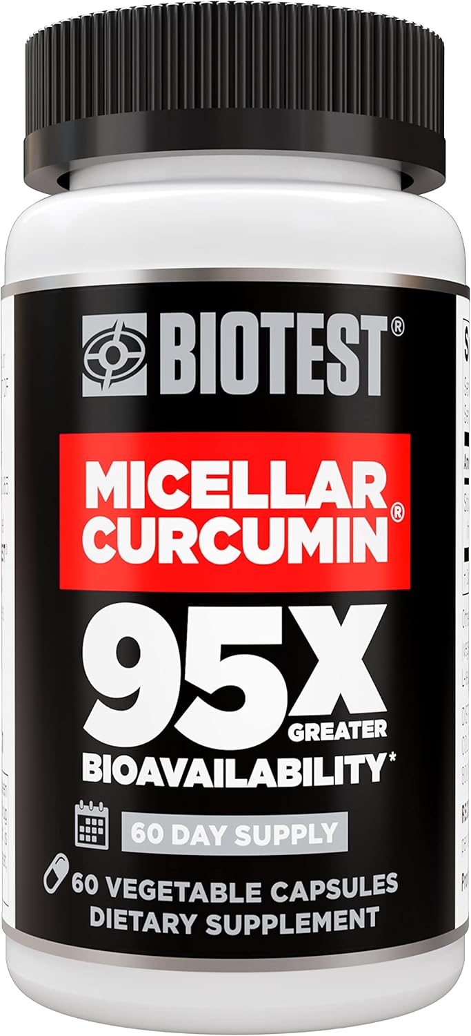 Amazon.com: Micellar Curcumin Solid Lipid Turmeric Particles (2 Month ...