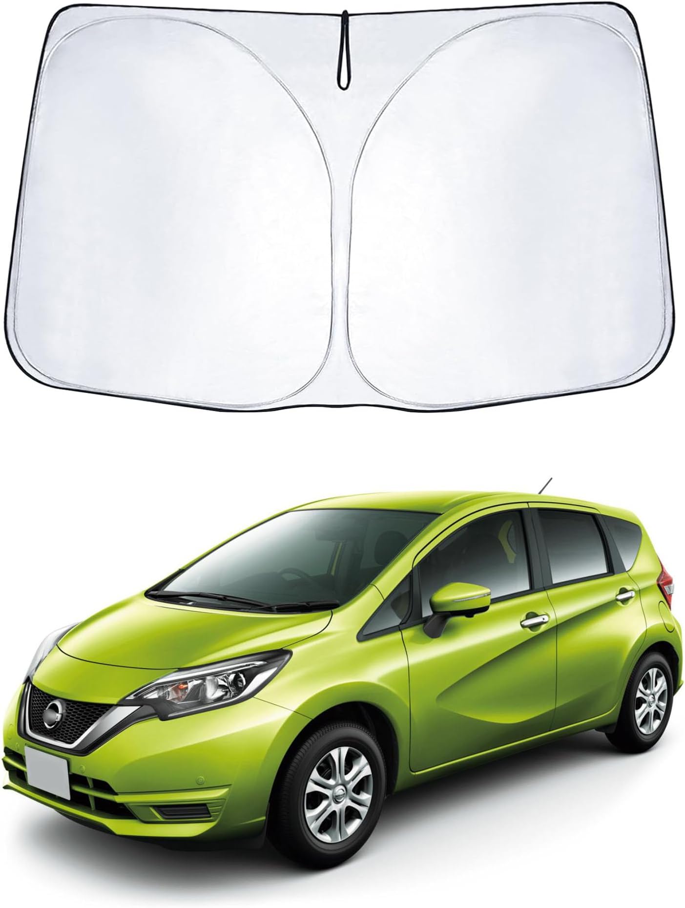 Amazon.co.jp: YYANBB 日産 ノート HE12 E12 E13/ノート e-power E13 3代目車用サンシェード フロントガラス用 パラソル 日よけ 日除けシェード ...