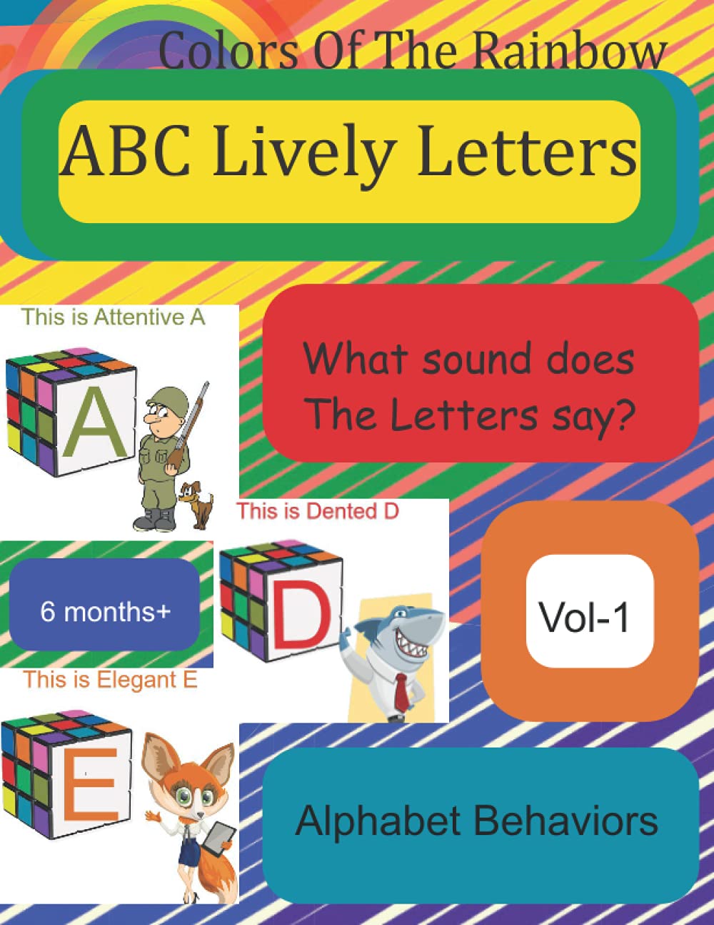 Buy ABC Lively Letters Colors of the Rainbow, Letter Sounds, Alphabet ...