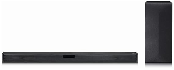 LG SL4 300W 2.1 Ch Sound Bar with Carbon Woofer for a High Fidelity ...