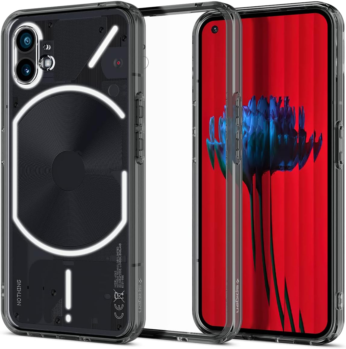 Spigen Ultra Hybrid for Nothing Phone (1) Case, Transparent Nothing ...