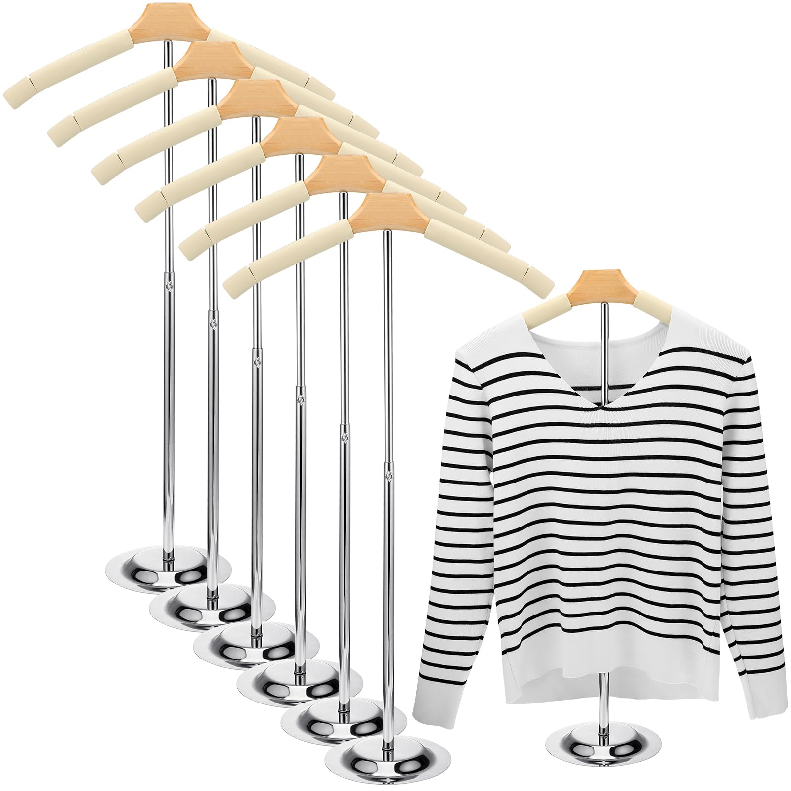 Amazon.com: Soaoo Flexible Shoulder Stand Adjustable T Shirt Display ...