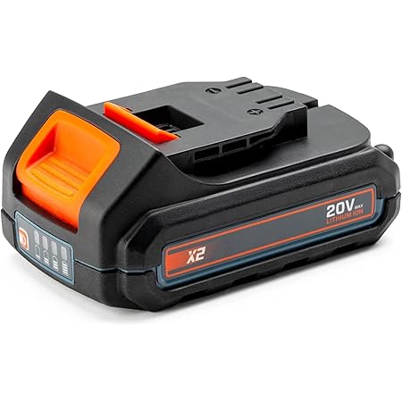 Amazon.com: SENIX B25X2 20 Volt 2.5Ah Lithium-Ion Battery Pack : Tools ...