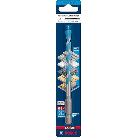 Bosch Professional 1x Expert HEX-9 MultiConstruction Drill Bit (for ...