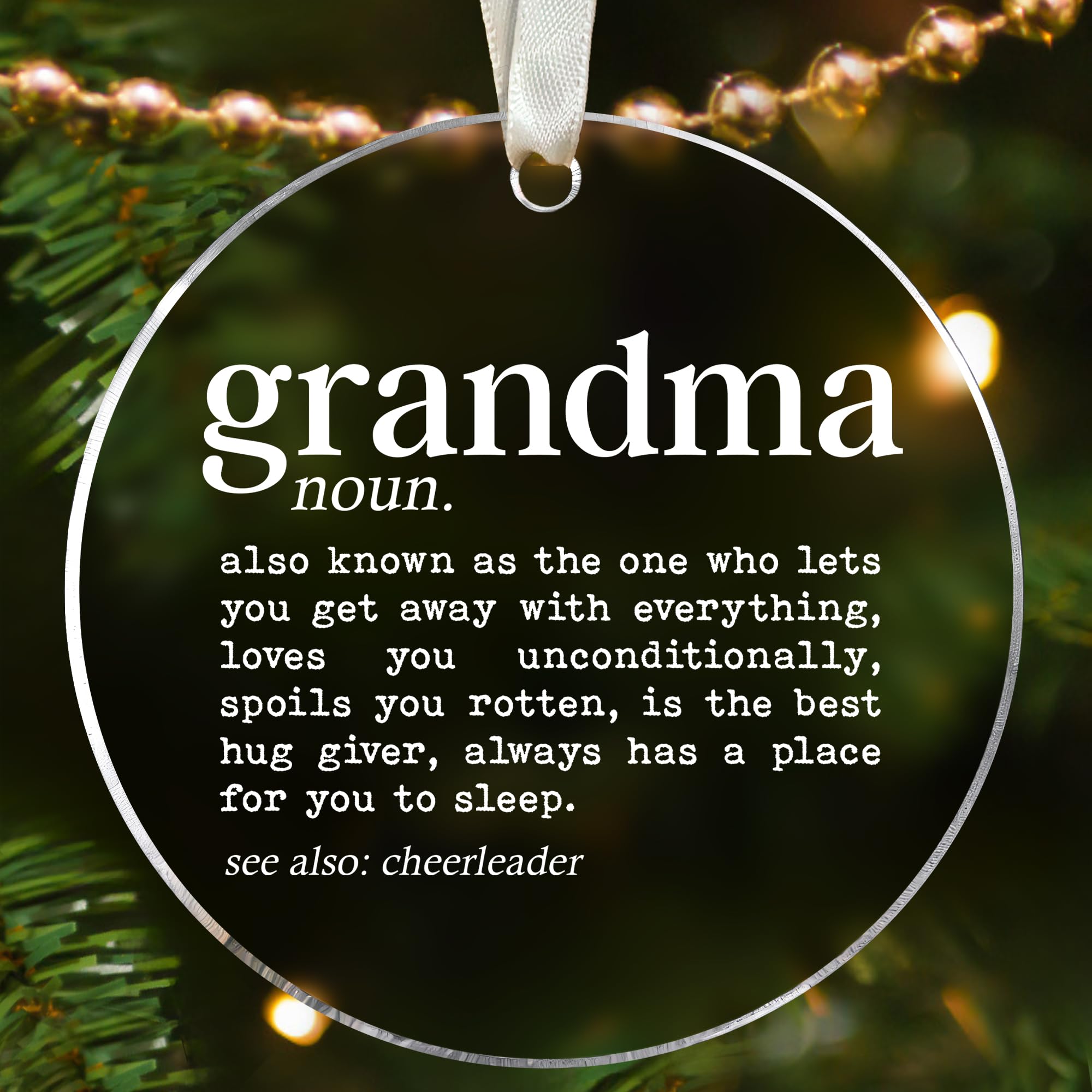 Amazon.com: Grandma Ornament - Grandma Christmas Ornament, Christmas ...