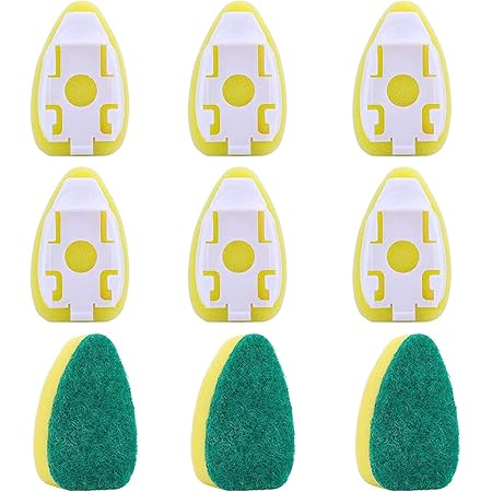 Amazon.com: Heavy Duty Dish Wand Sponge Refill Replacement Heads for ...