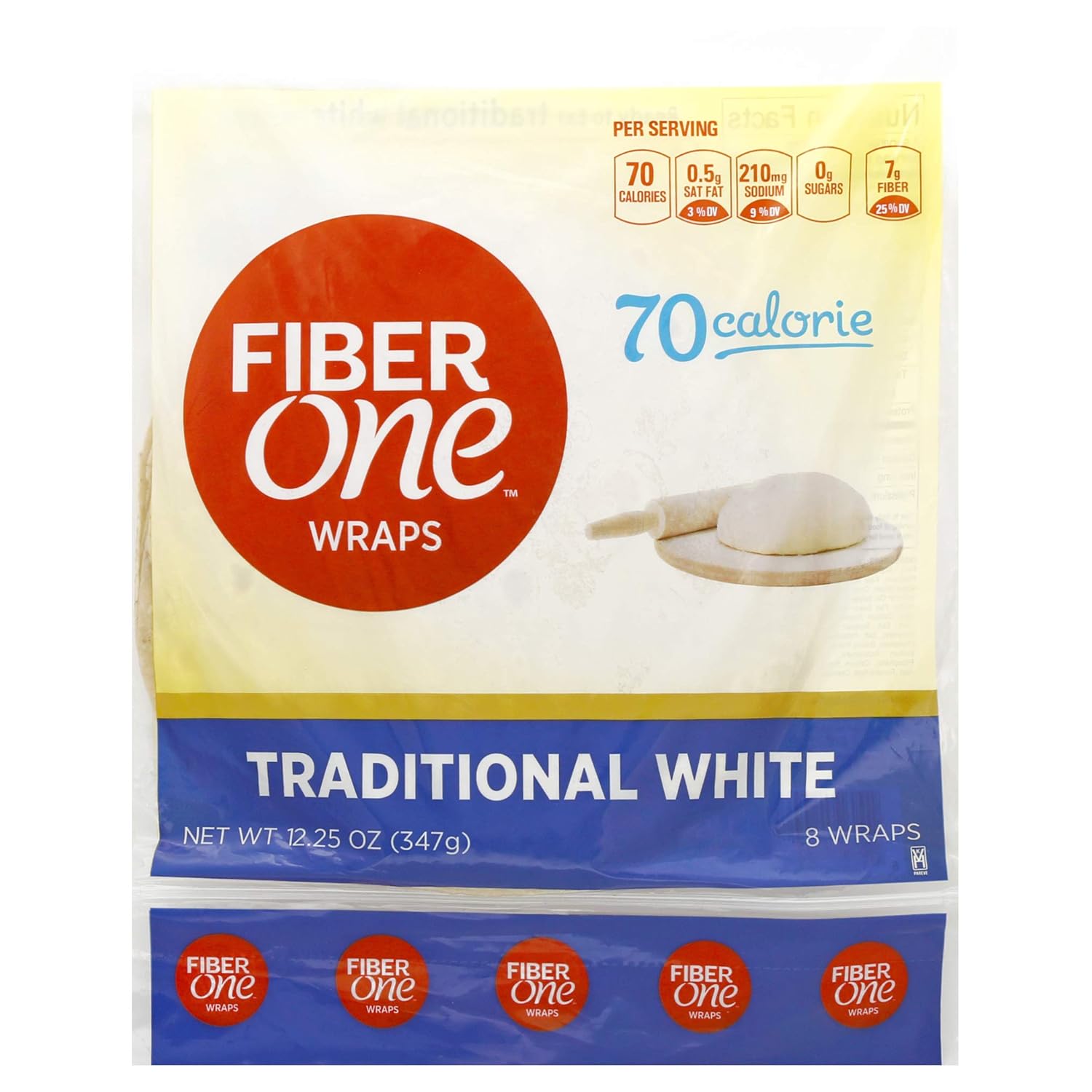 Amazon.com: Fiber One WHITE WRAPS, 12.25 Ounce (frozen) : Grocery ...