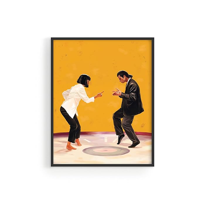 Buy Pulp Fiction Posters Retro Room Decor - by Haus and Hues | Quentin ...