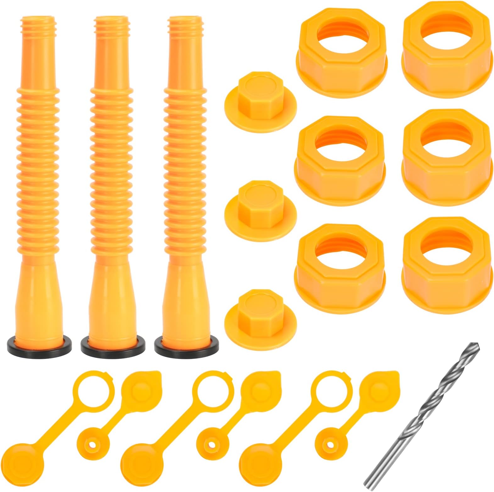 Amazon.com: CM Concepts® Gas/Water Can Spout (Nozzle) Chrome Brass Vent ...