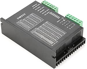 Hilitand DM542 2-Phase Stepper Motor Driver, 57/86 Series Stepping CNC Motor CNC Digital ...
