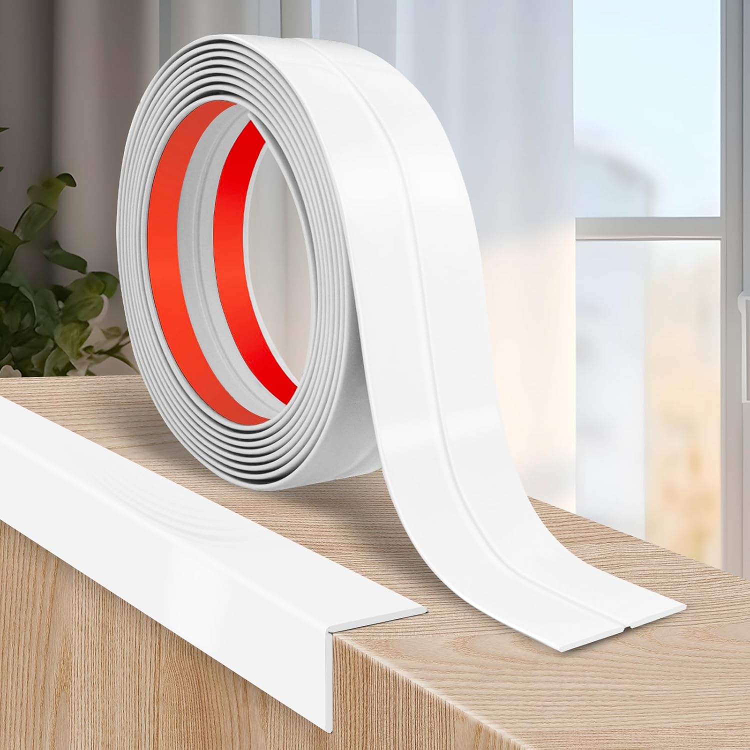 Amazon.com: Flexible Wall Corner Protector Moulding Trim Peel and Stick ...