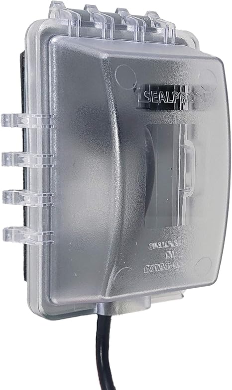 Sealproof 1-Gang Weatherproof In Use Outlet Cover | Horizontal/Vertical ...