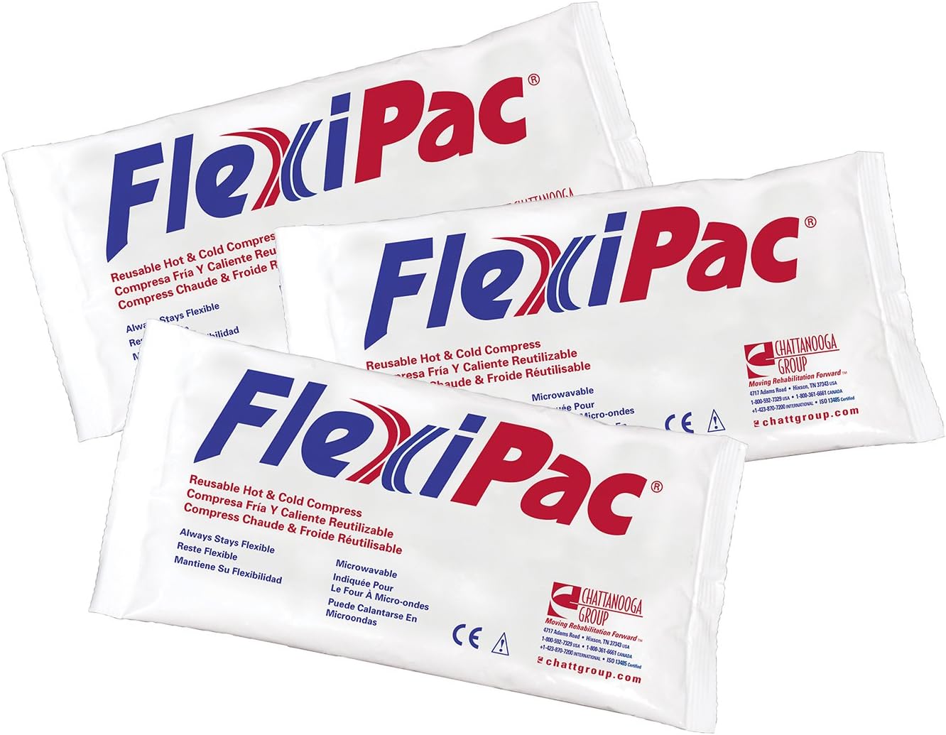 Amazon.com: Flexi-PAC Reusable Hot/Cold Compress Pack, 5 x 10 - Bundle ...