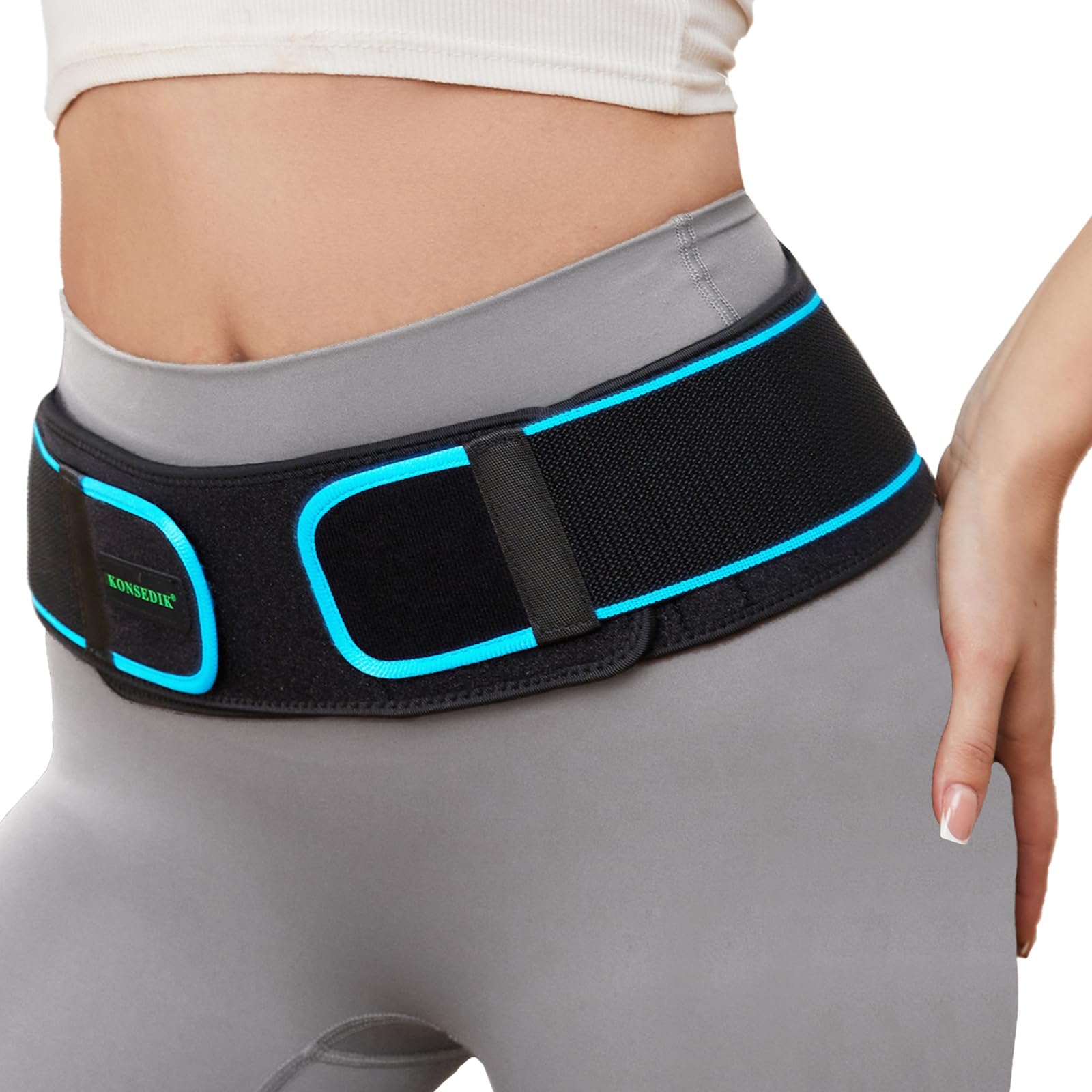 Amazon.com: Kizu Relief Belt Sciatica Pain Relief Devices Lower Back ...