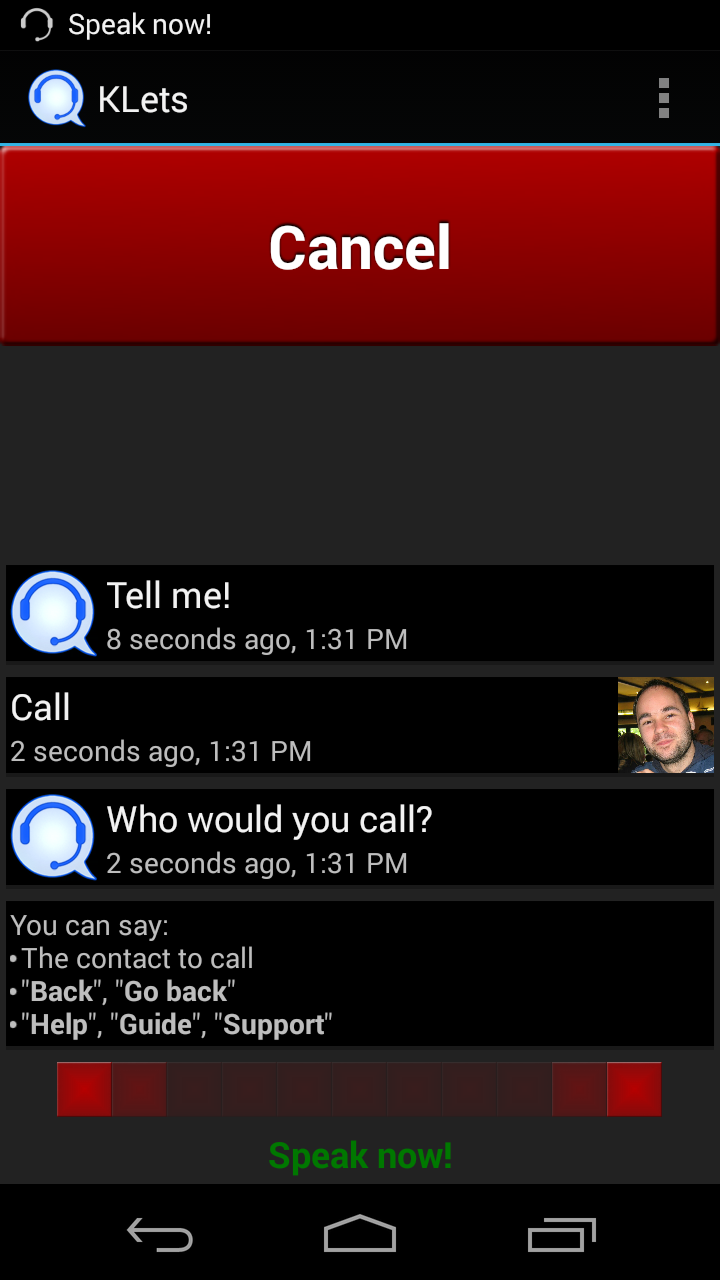 KLets - Voice control - App on Amazon Appstore