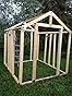 Amazon.com : 2x4basics 90192 Custom Shed Kit with Peak Roof, 2x4 ...