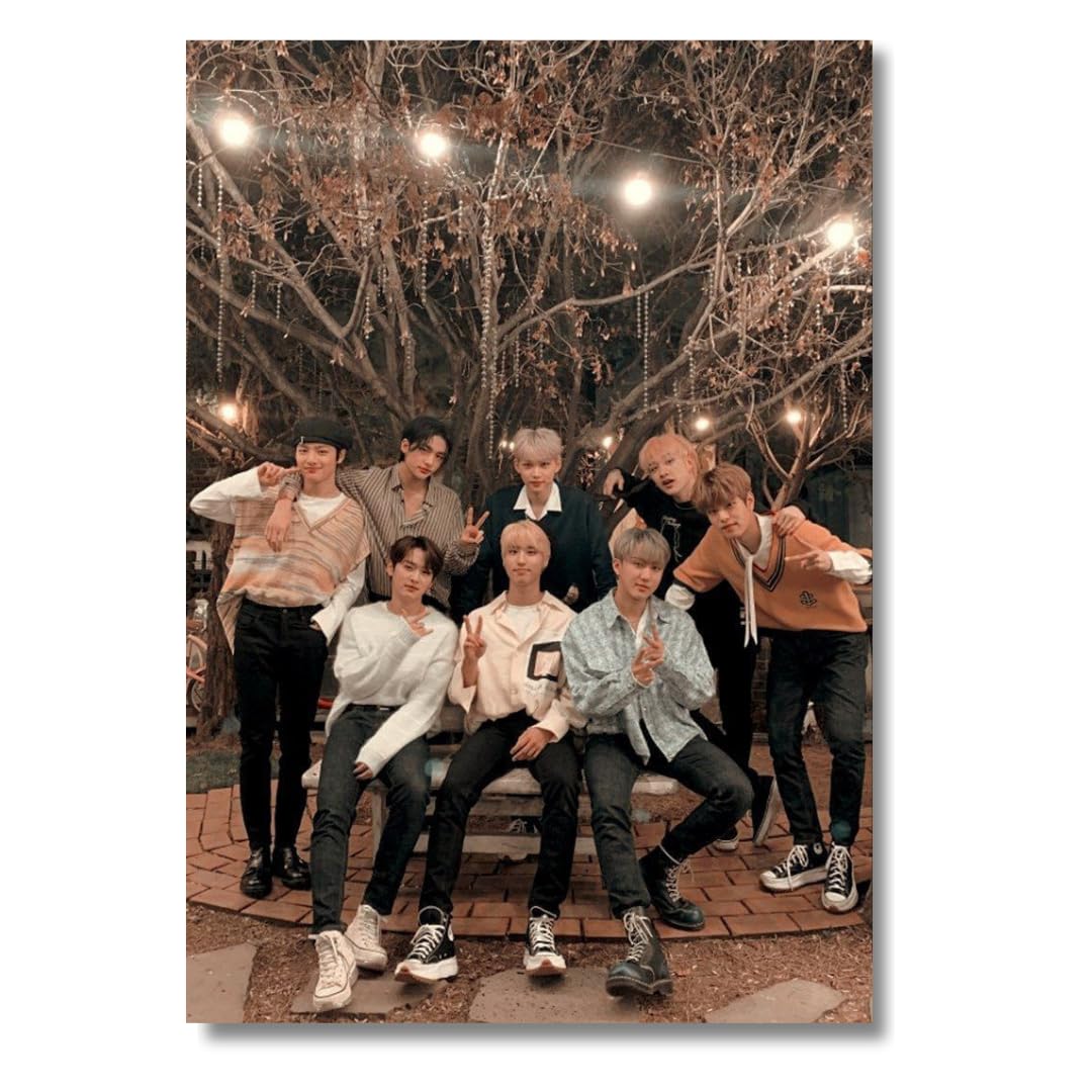 Stray Kids Poster | K-Pop Posters for Wall | South Korean Boy Band ...