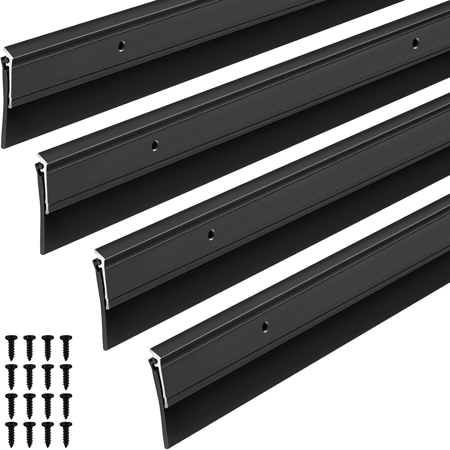 Amazon.com: FoldTier 4 Pcs All-Season Door Sweeps for Bottom of ...