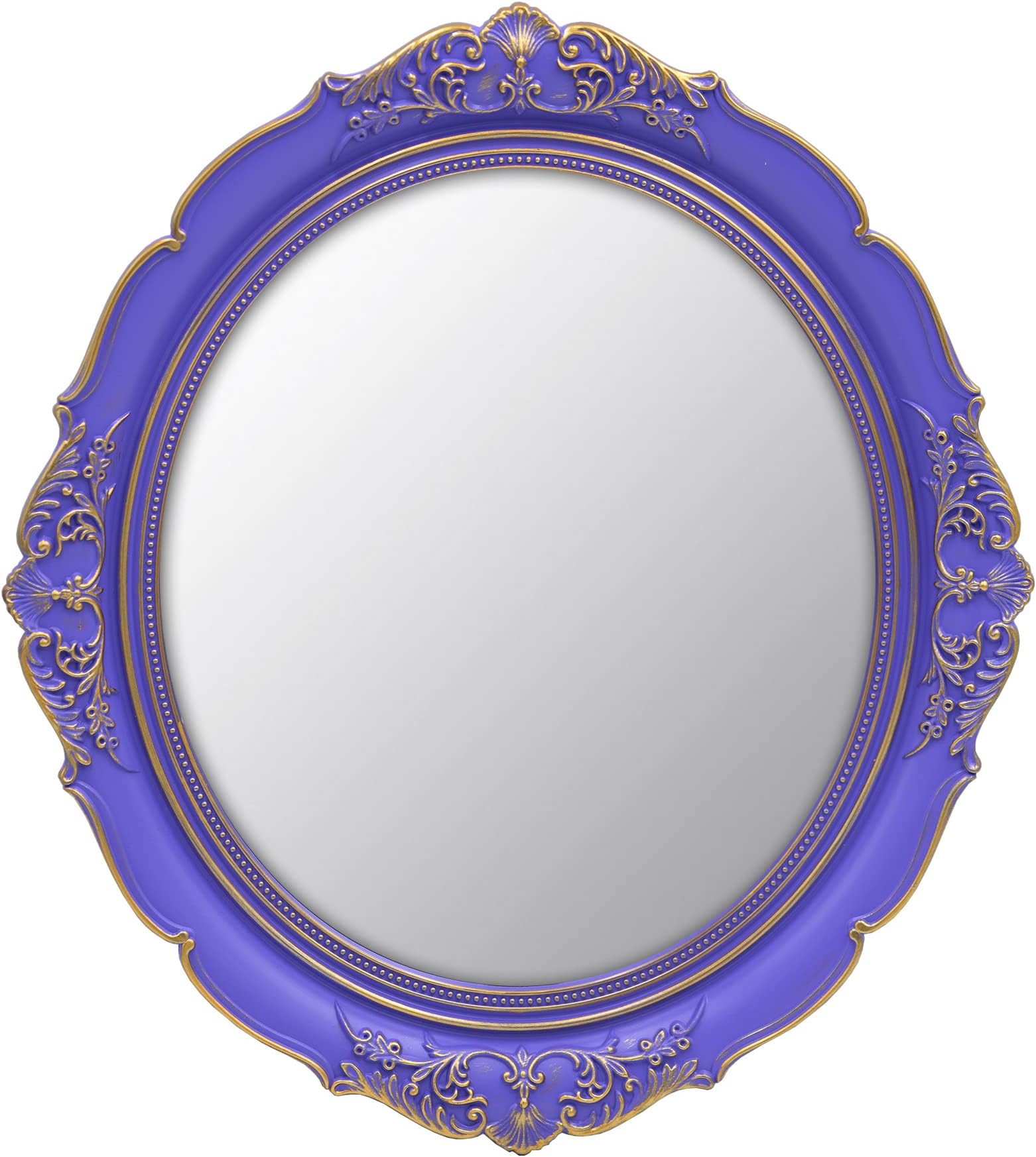 Amazon.com: YCHMIR 14.8 x 13.1 inch Oval Wall Mirror Vintage Style ...