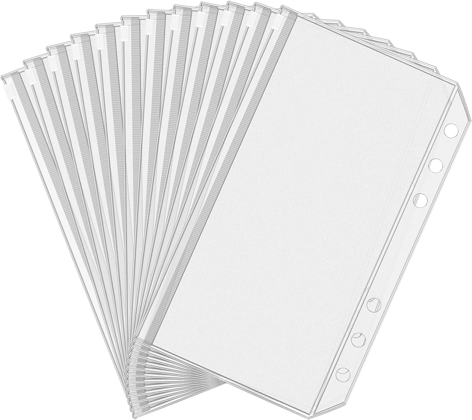 Amazon.com : A5 Binder Pockets 6 Holes Cash Envelopes for Budgeting, 6 ...