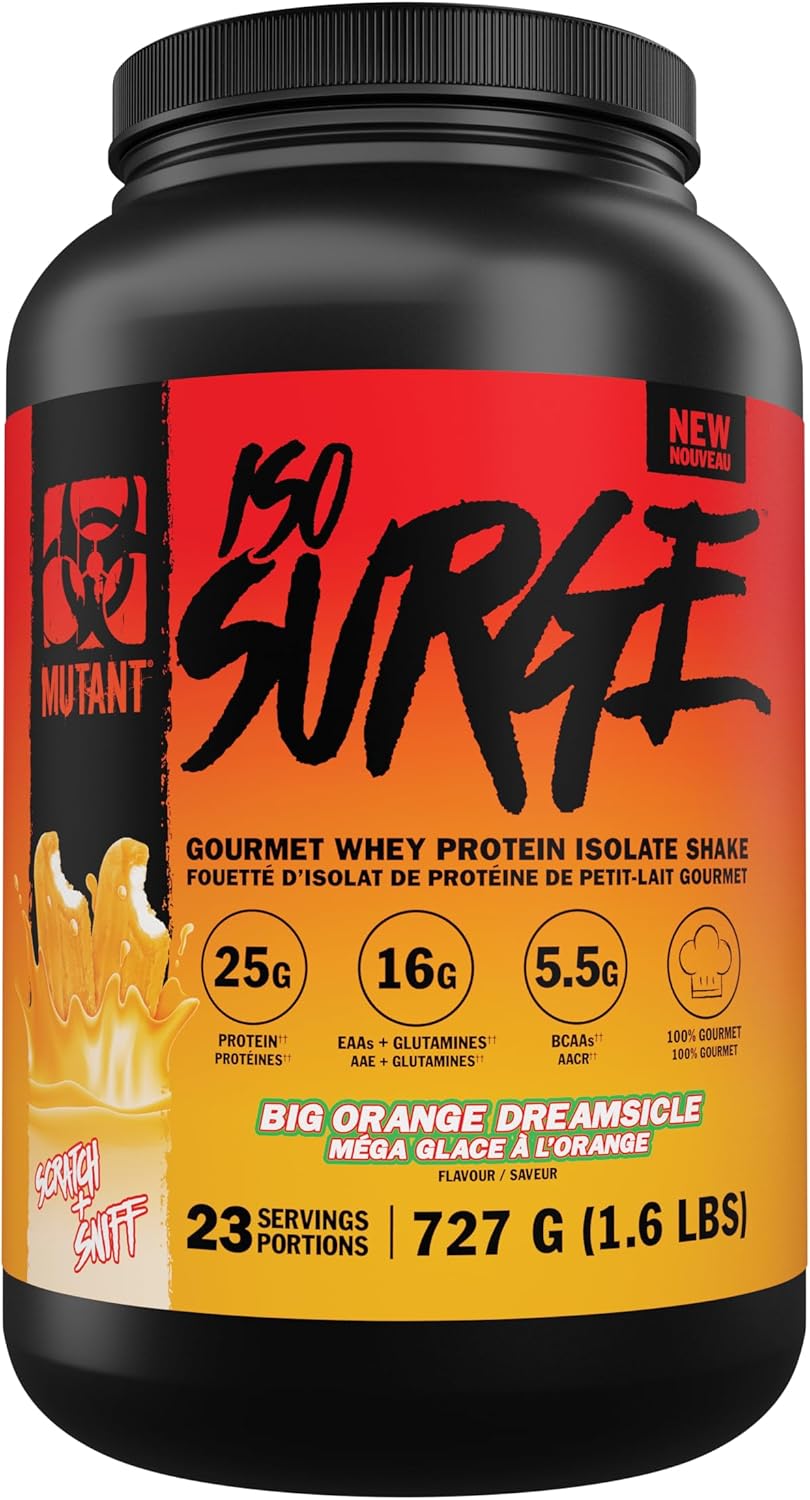 Amazon.com: Mutant ISO Surge Whey Protein Isolate Powder Acts Fast to ...