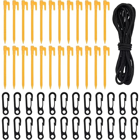 Amazon.com: 8 Sets Inflatable Stakes and Tethers- Heavy Duty 9.8" Metal ...