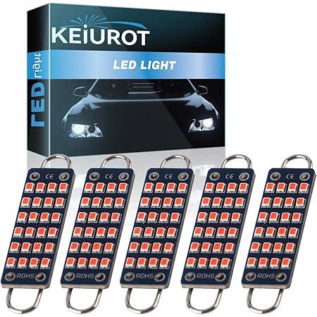 Anourney 561 Led Bulb,Super Bright White 4014 Chips Latest 44mm Rigid ...