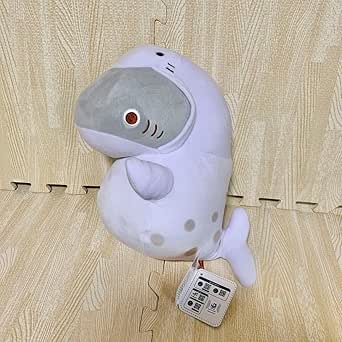 Amazon.co.jp: Odekake Shark Mashu Mashu Mocchi Plush Toy : Toys & Games