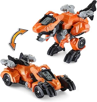 Amazon.com: VTech Switch and Go Race Car, T-Rex , Orange : Toys & Games