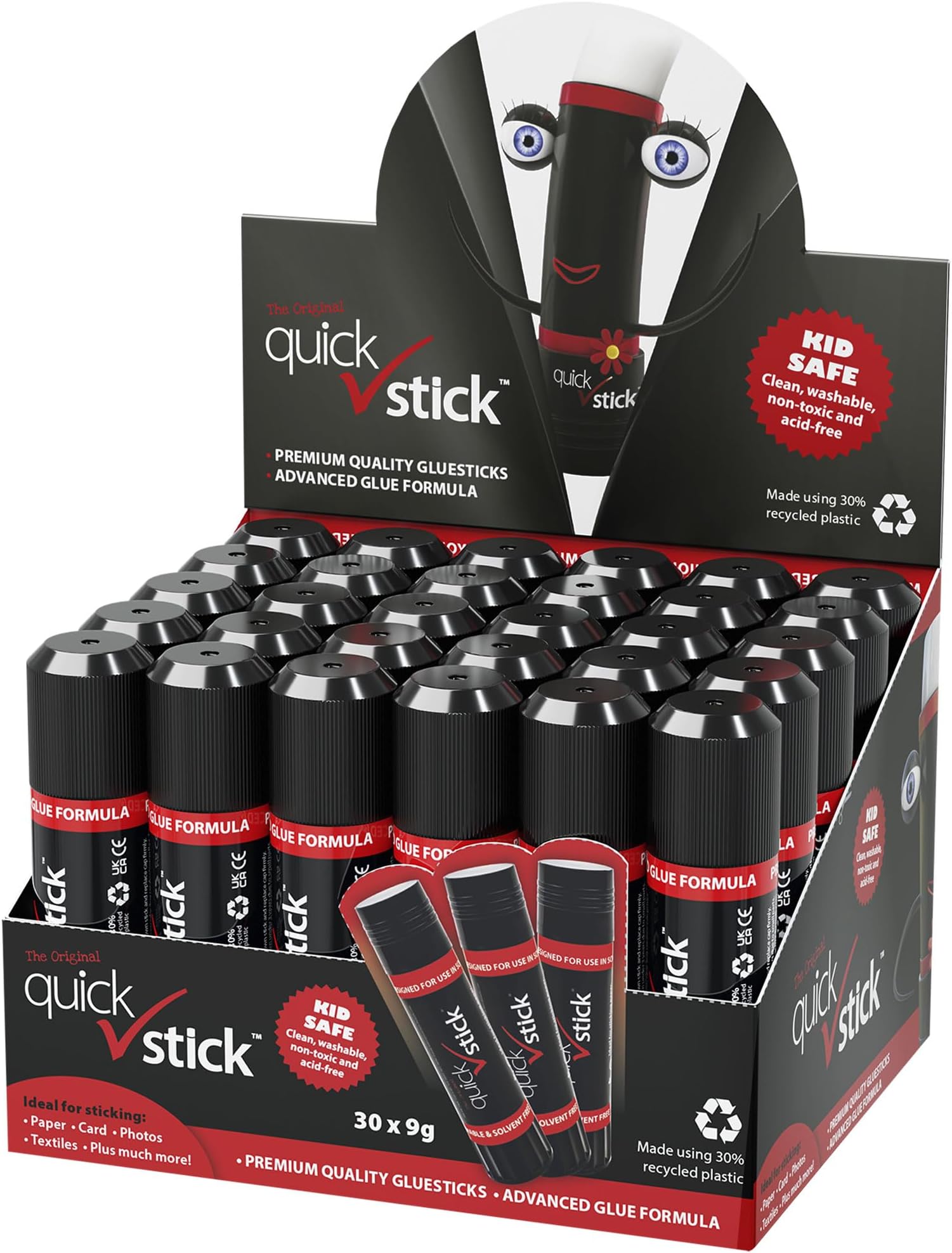 Q-Connect Glue Stick 20g (12 Pack) KF10505Q : Amazon.co.uk: Home & Kitchen
