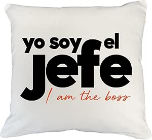 Amazon.com: Make Your Mark Design Yo Soy el Jefe I Am The Boss Spanish ...