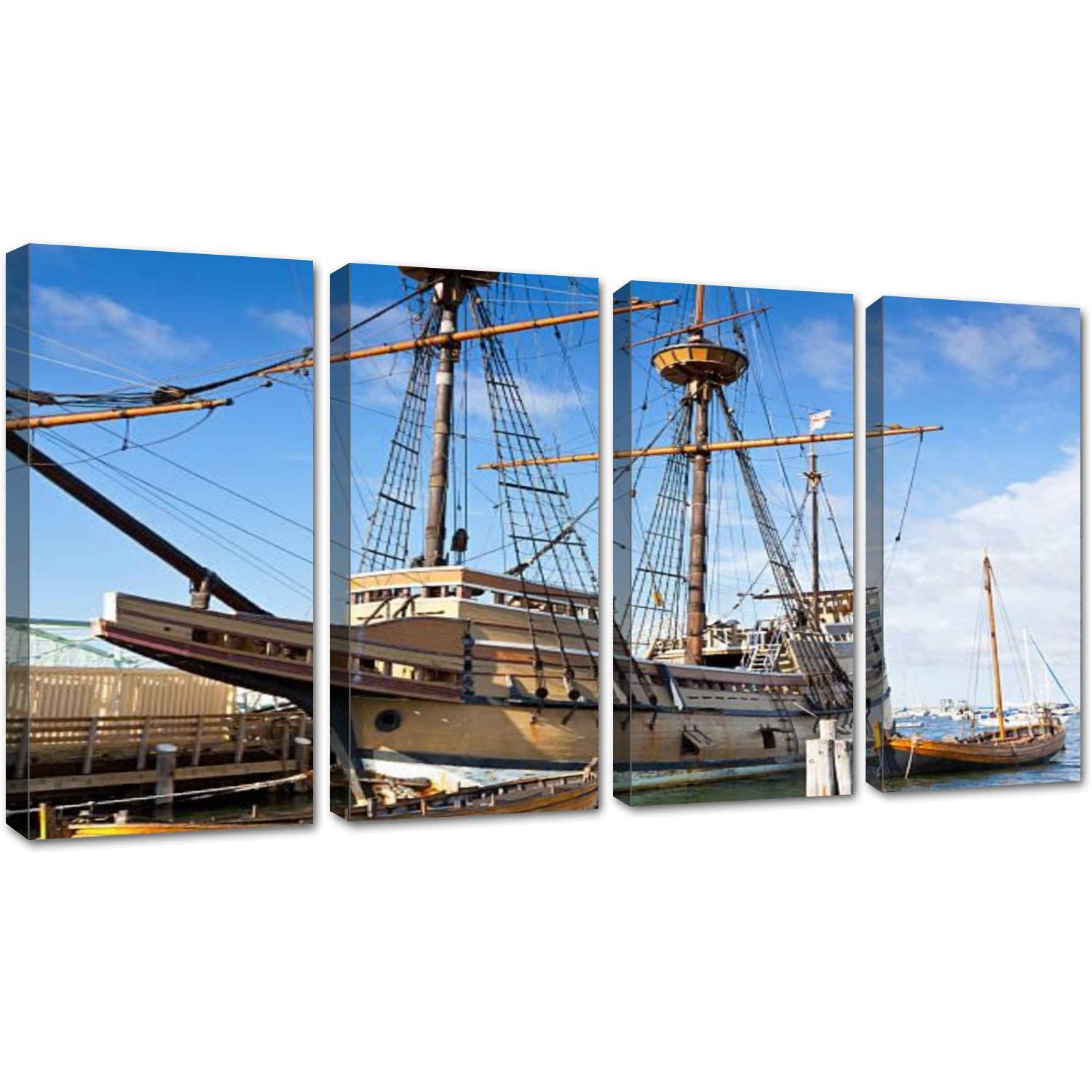 Mayflower Ship Painting