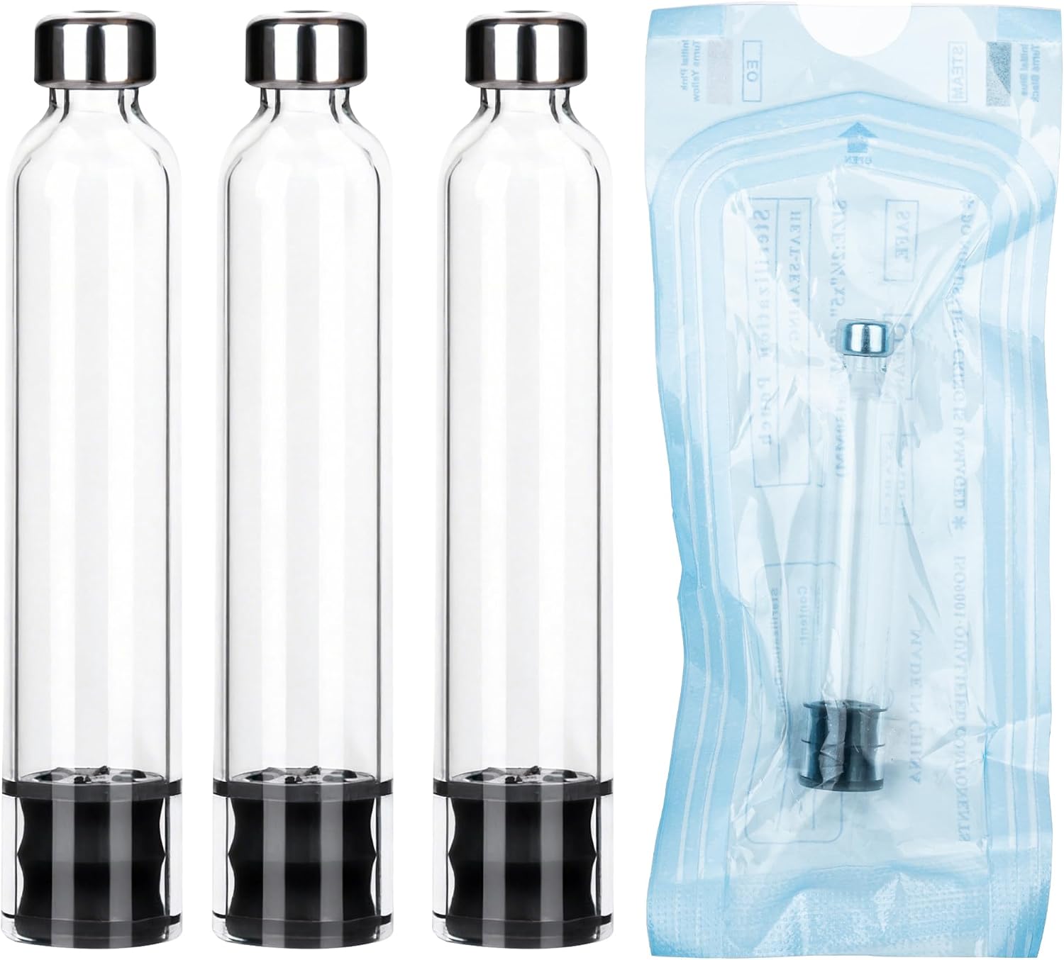 Amazon.com: 3ml Pen Cartridge Individually Packaged - 3 ml Glass ...