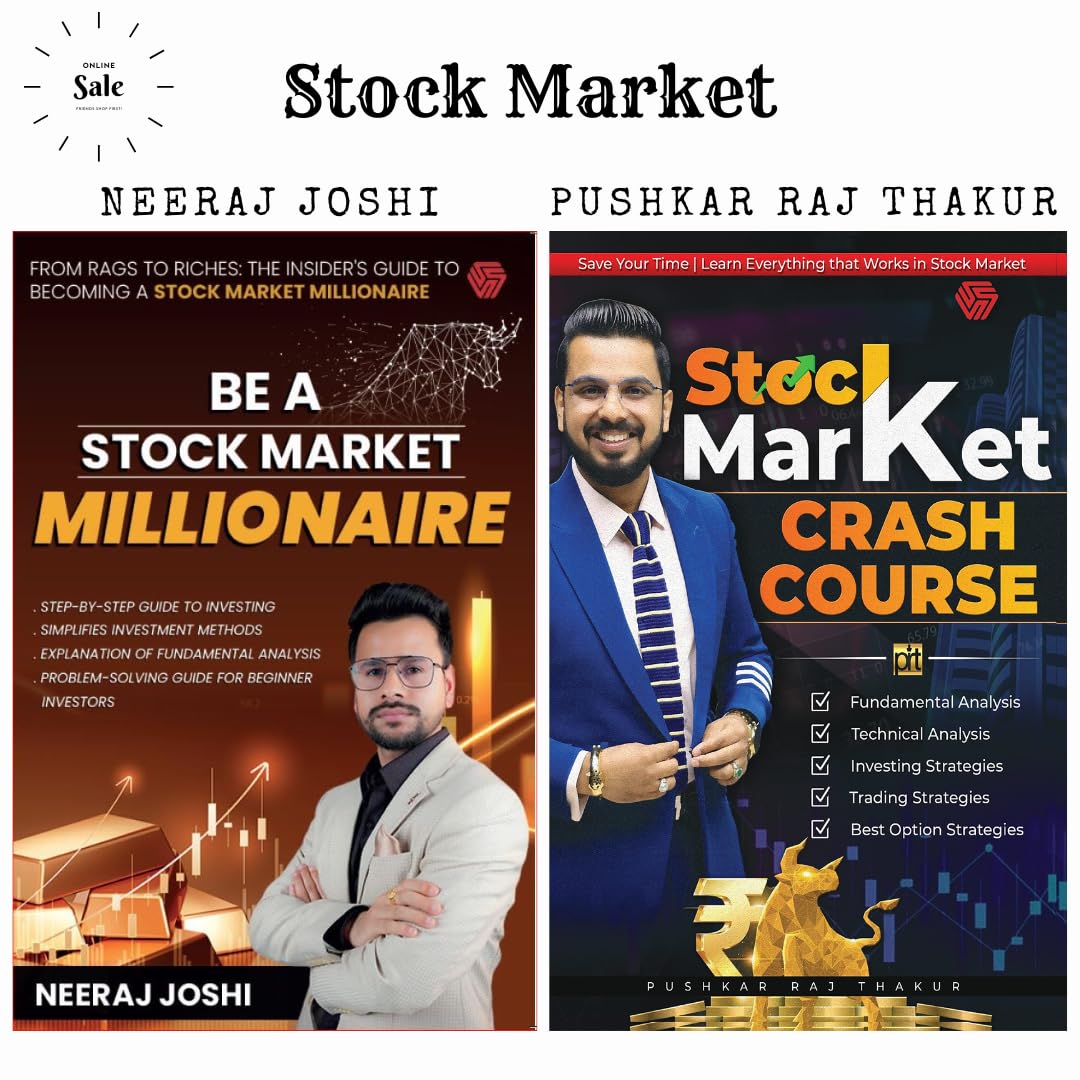 Buy Be A Stock Market Millionaire + Stock Market Crash Course | Neeraj ...