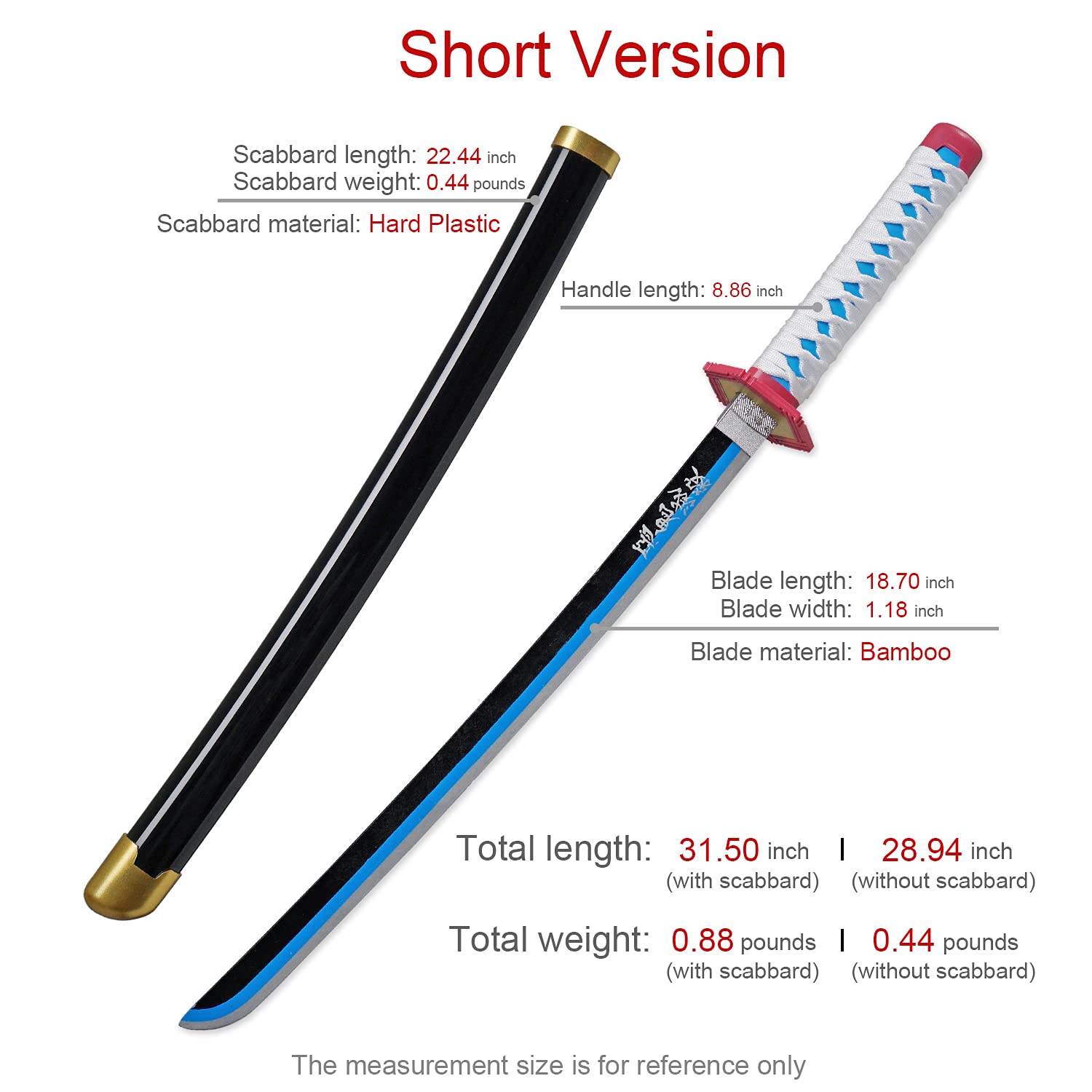 Zisu Bamboo Blade Demon Slaye...B0917KLVRD | Encarguelo.com