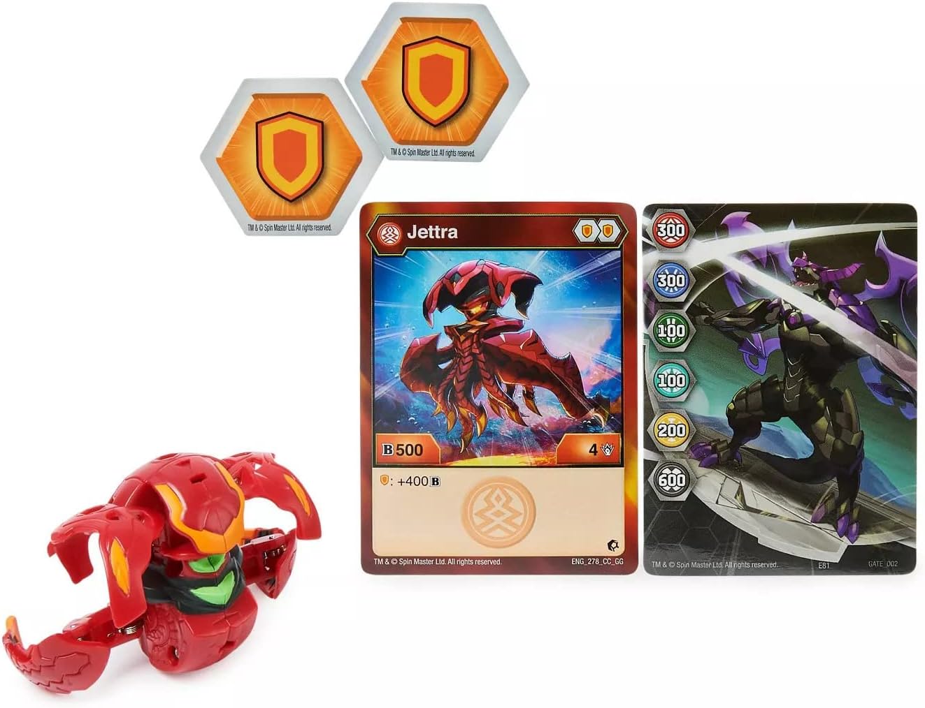 Bakugan Geogan Rising 2021 Pyrus Jettra Figure with Philippines | Ubuy