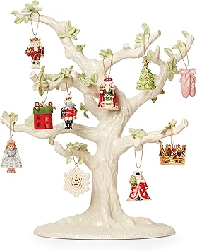 Amazon.com: Lenox 893635 The Nutcracker 10-Piece Ornament Set ...