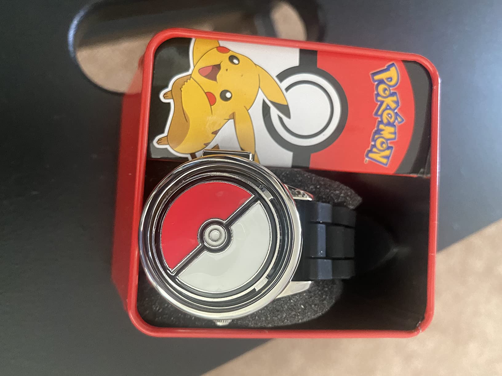 Pokémon Spinner Top Analog Watch for Kids – Features Iconic Poké Ball ...