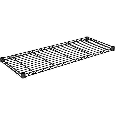 Amazon.com: Metal Shelf 14x36 Inch Wire Shelving Single Shelf with ...