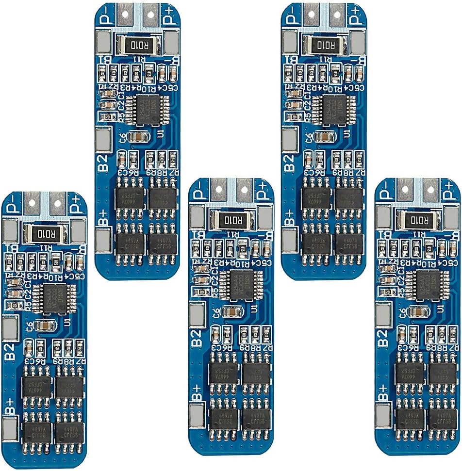 Amazon.com: Adeept Type C BMS 3S 2A 18650 21700 3.7V Lithium Battery ...