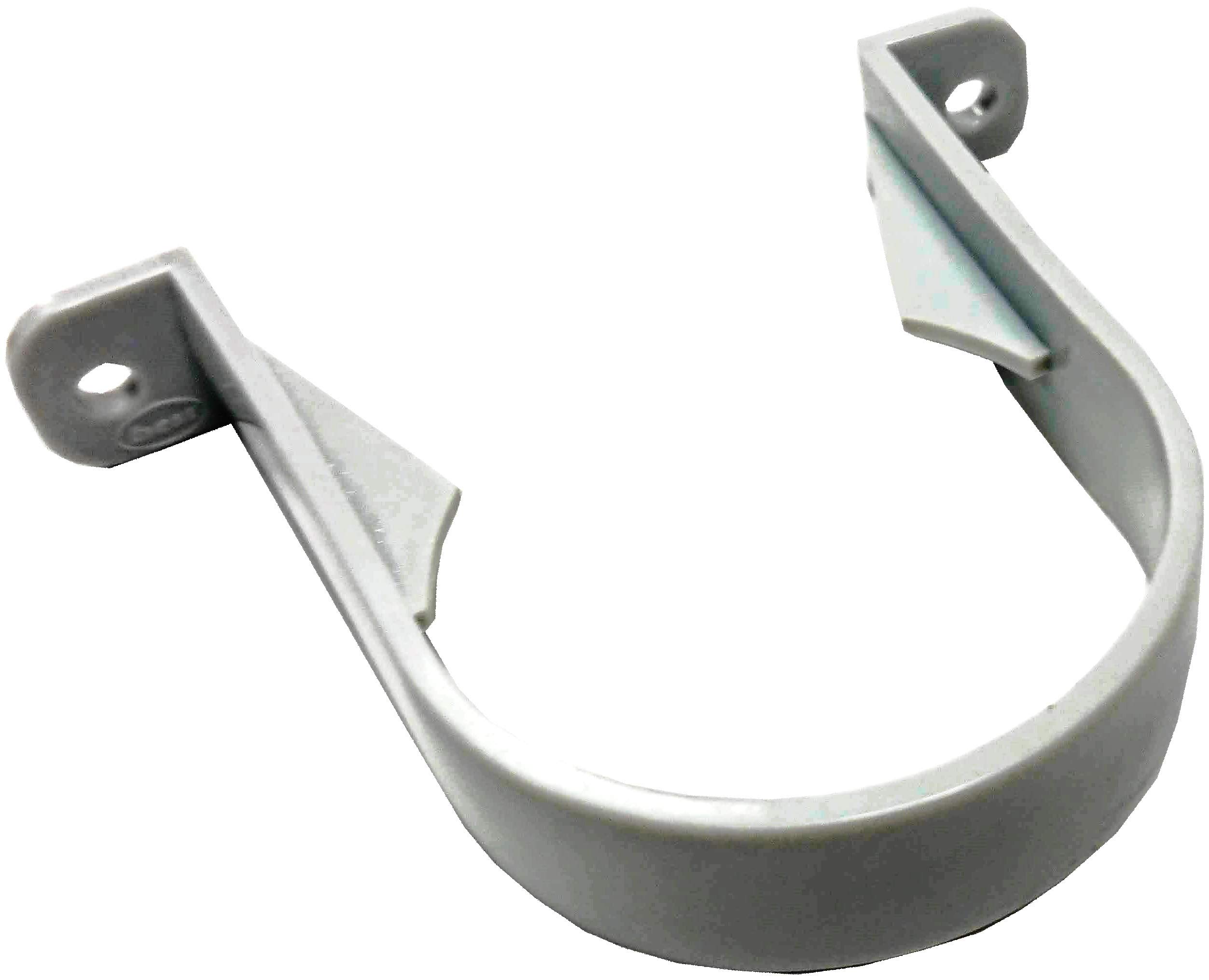 Merriway BH06827 (2 Pcs) Gutter Downpipe Clips/Brackets for 68mm Pipe ...