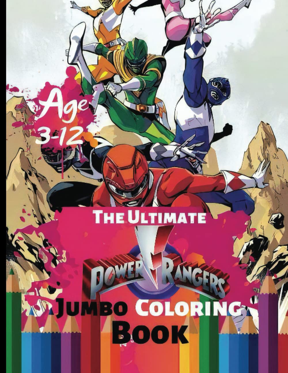 Buy Pówer Ràngers Coloring Book: illustrations in high resolution for ...
