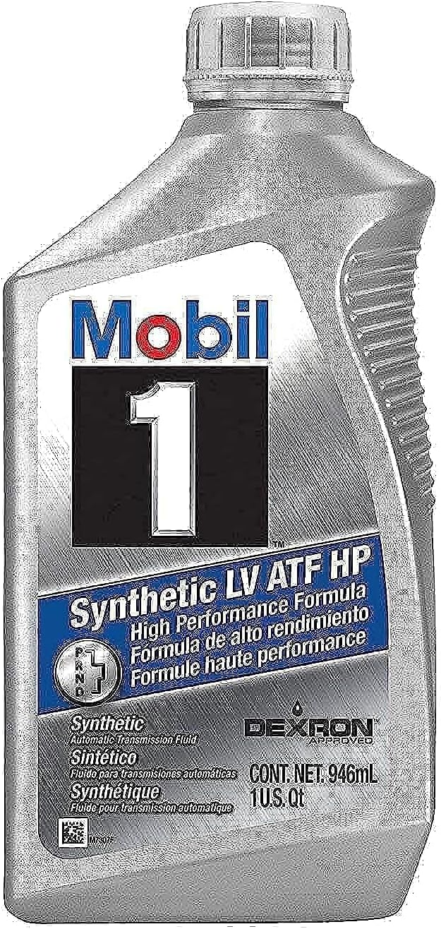 Mobil 1 124715-1 Synthetic LV ATF HP 1 Quart Bottle Sold Individually ...