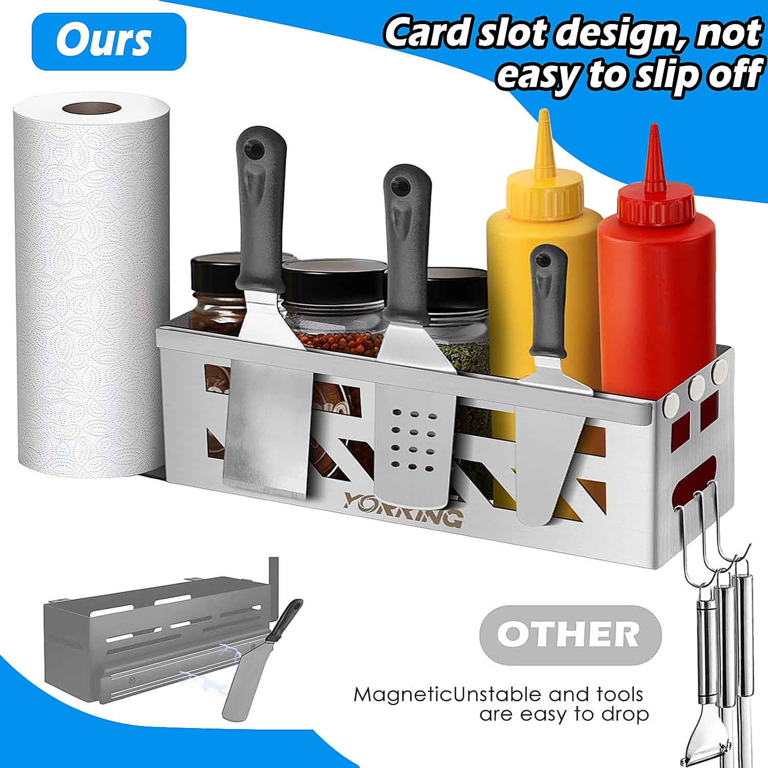 Snapklik.com : YORKING Griddle Caddy For 17/22/28/36 Blackstone ...