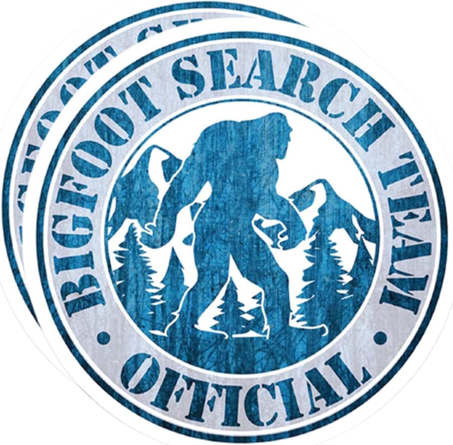 Amazon.com - eDesign 2-Pack Bigfoot Search Team Official Vinyl Sticker ...