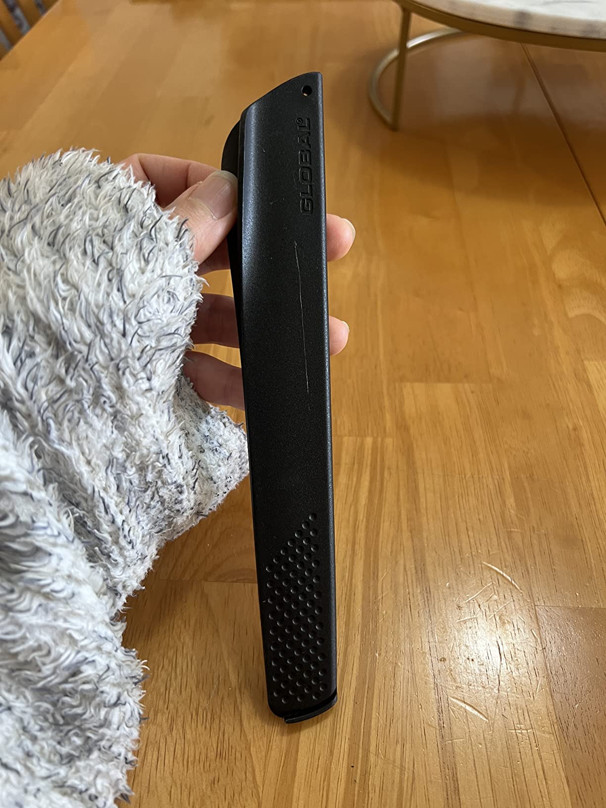 Global Universal Knife Guard Medium, Black: Knife Cases, Holders ...