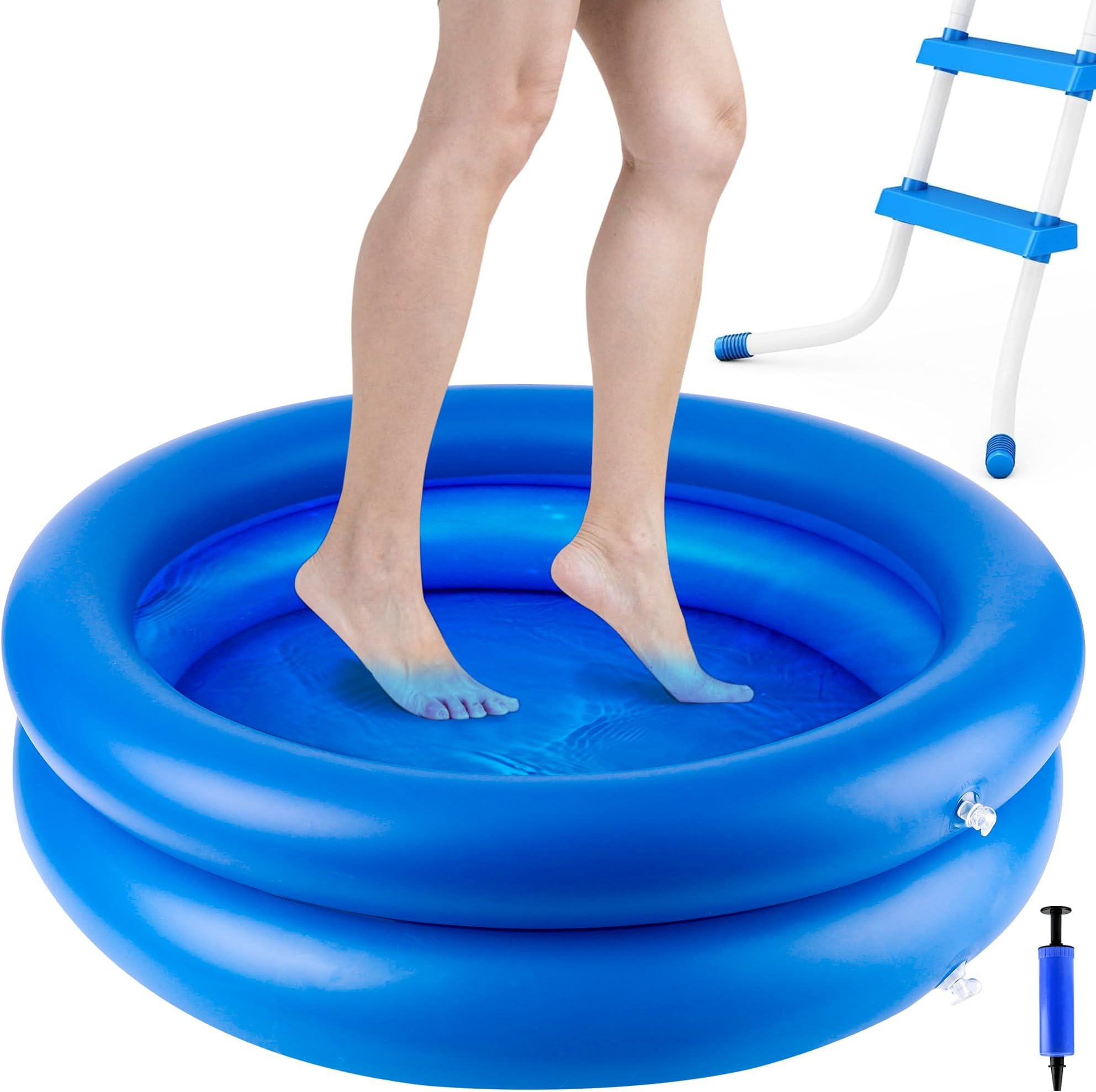 Amazon.com: UNIFAMILY Inflatable Pool Foot Bath Basin Thickness ...