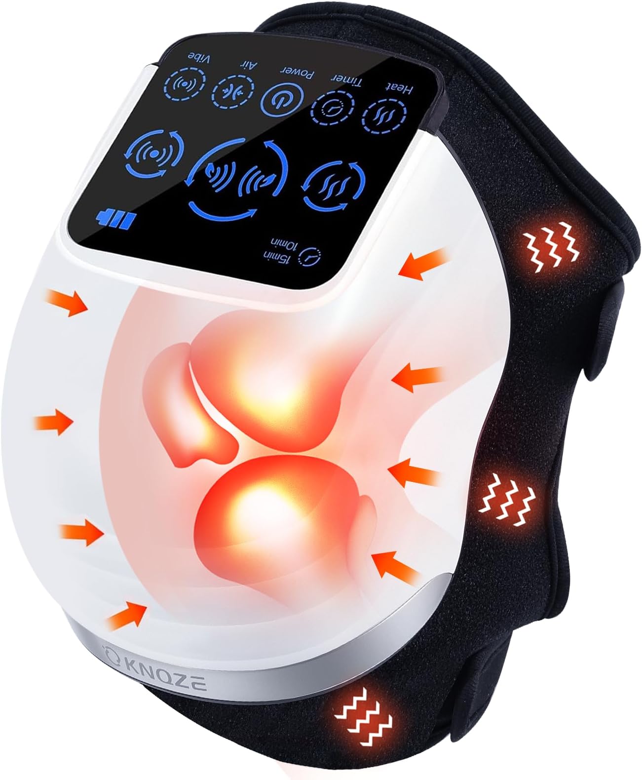 Amazon.com: nooro Portable Knee Massager with Heat, Red Light ...