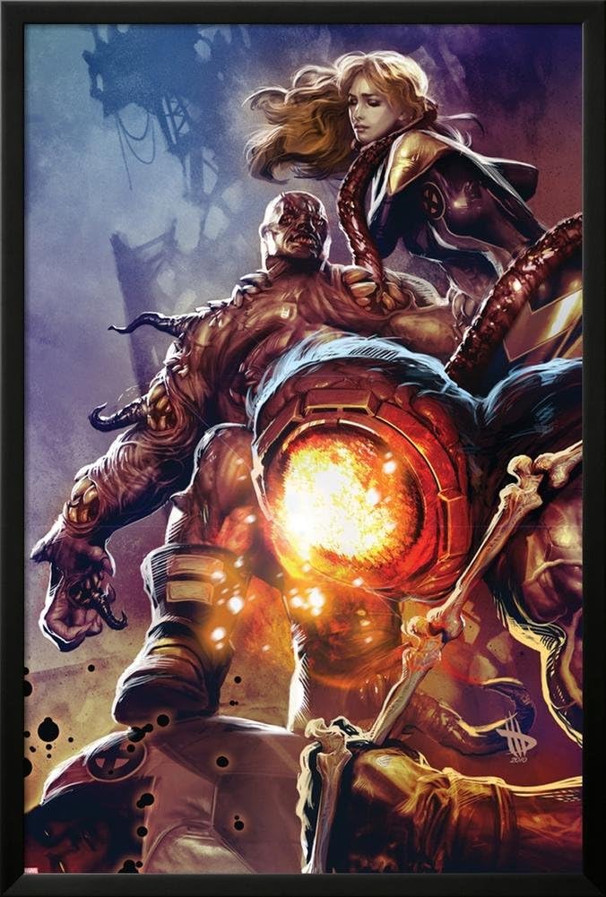 Amazon.com: New Mutants No.18 Cover: Magik Fighting Lamina Framed ...